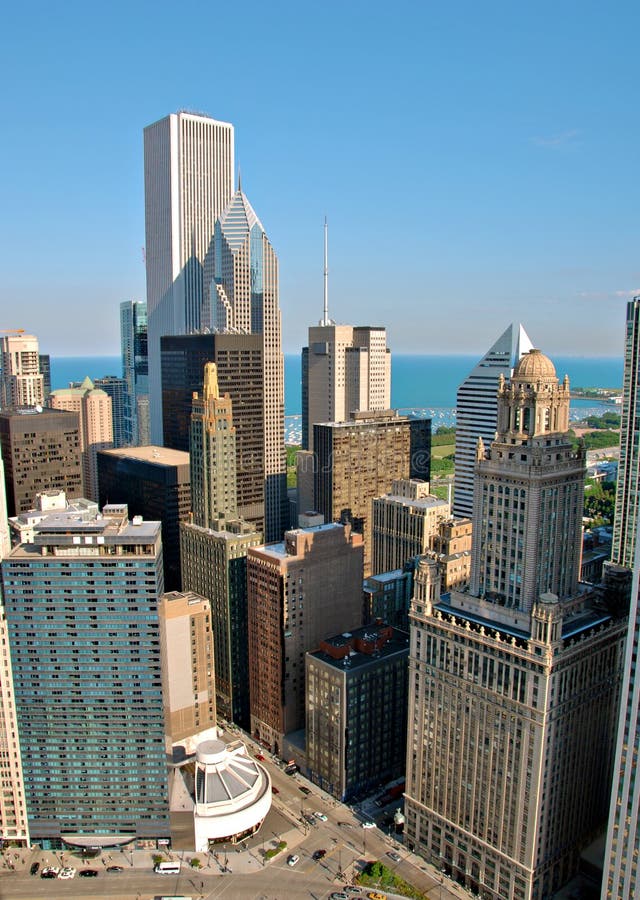 Skyscrapers in Chicago stock photo. Image of chicago, skyscraper - 6189738