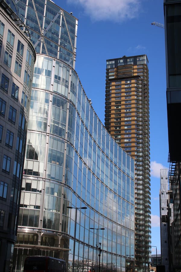 Skyscrapers in the City of London Editorial Photography - Image of ...