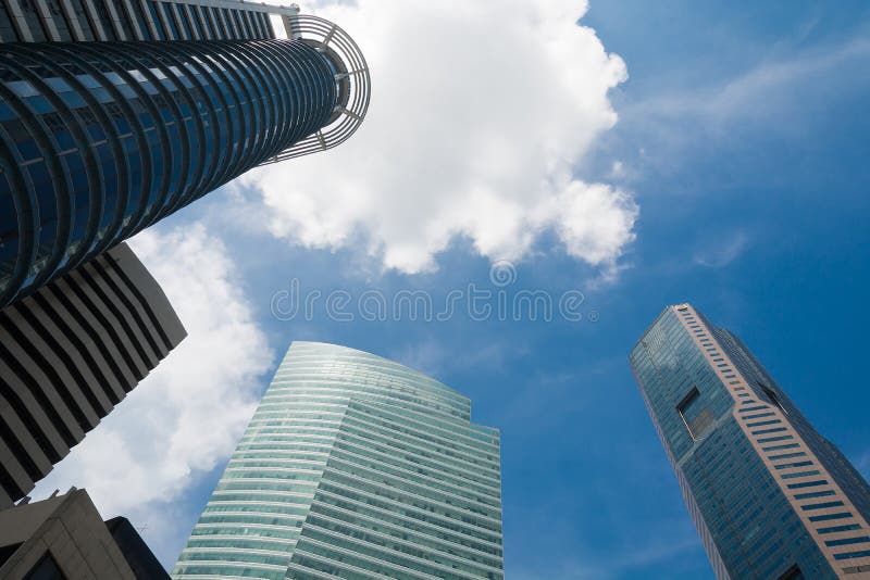 Skyscrapers stock photo. Image of modern, architecture - 79302700