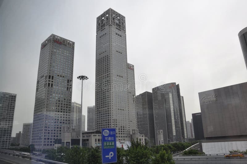 Beijing, 5th May: Skyline of Beijing the Capital of China Editorial ...