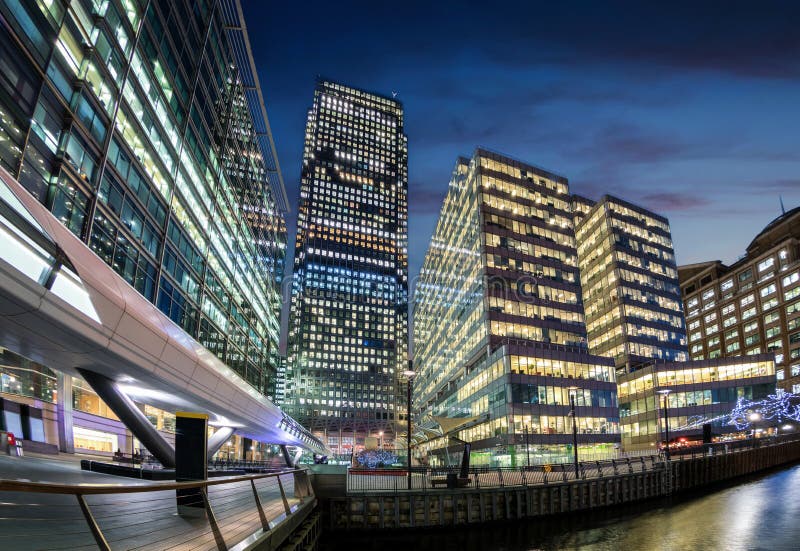 The Skyscrapers of the Financial District of London Editorial Photo ...