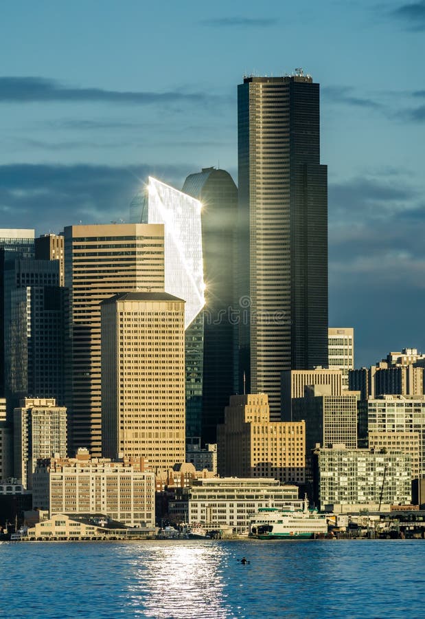 Skyscrapers in Seattle 9 stock photo. Image of travel - 266398122
