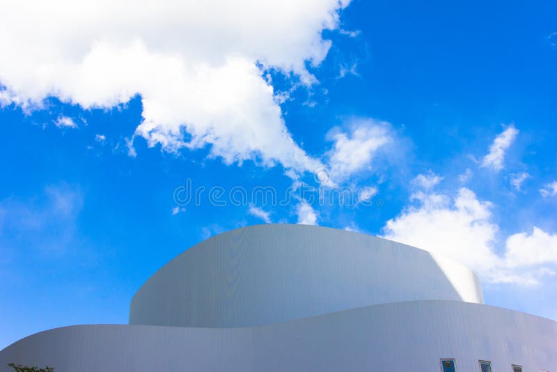 Skyscrapers View with Blue Sky Building Stock Image - Image of built ...