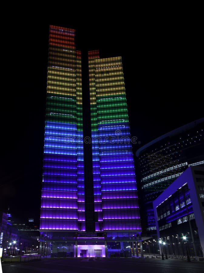 Skyskrapa arkivfoto. Bild av plats, skyskrapa, idylliskt - 4497664