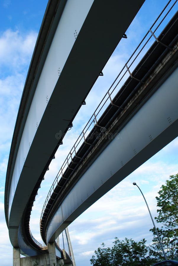 Skytrain Bridge Approach Slab Stock Photo - Image of slab, span: 17451048