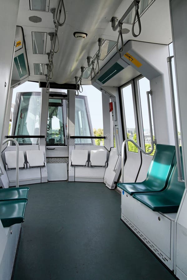 Skytrain cabin stock image. Image of railway, rapid, transit - 20876069