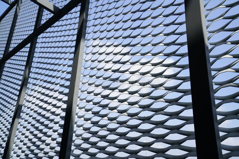 Skyward Grid stock photo. Image of blue, cell, contemporary - 324325062