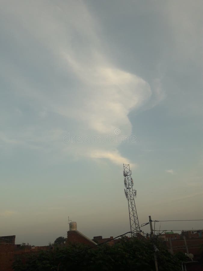 Skywind at Tower stock photo. Image of tower, haze, energy - 85401072