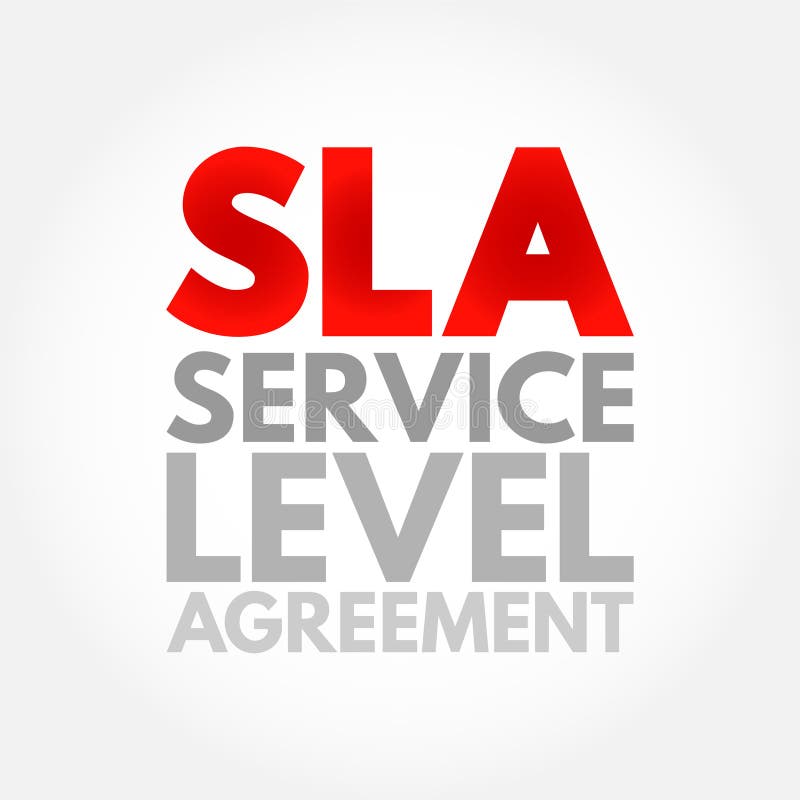 Sla Acronym Stock Illustrations – 44 Sla Acronym Stock Illustrations ...