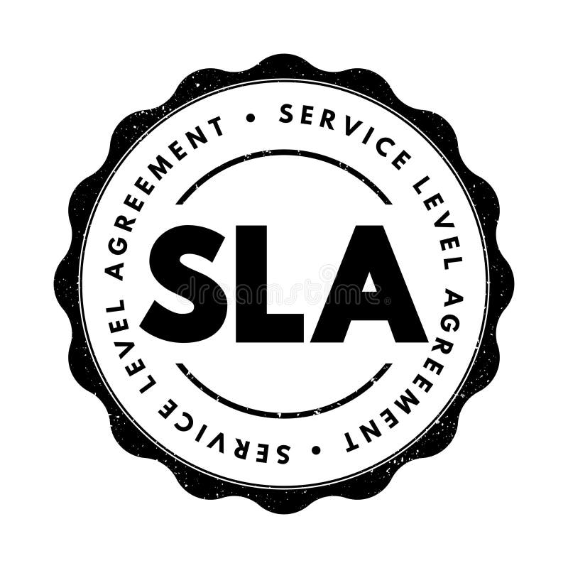 SLA Service Level Agreement - Commitment between a Service Provider and ...