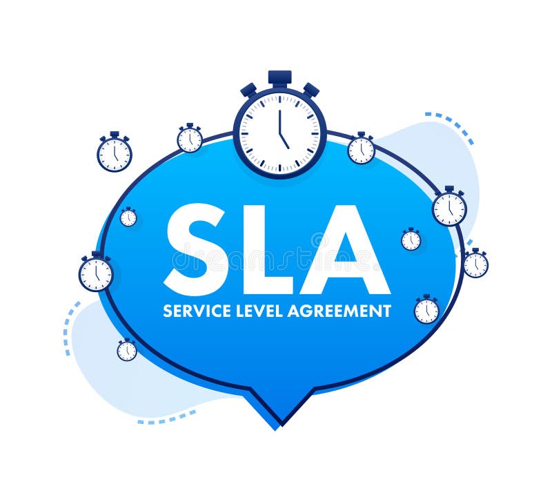Service Level Agreement Illustration Stock Illustrations – 105 Service ...