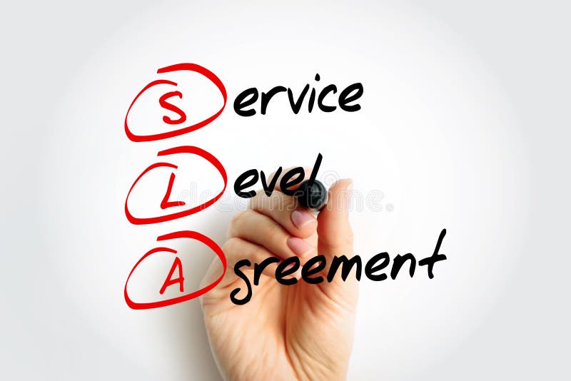 SLA Service Level Agreement - Commitment between a Service Provider and ...