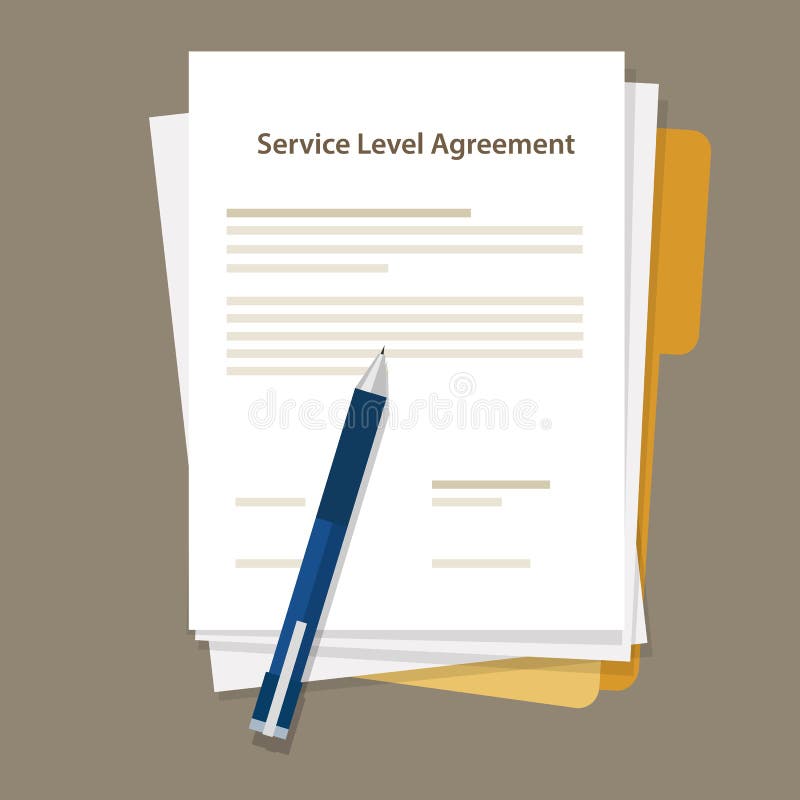 Service Level Agreement Stock Illustrations – 223 Service Level ...