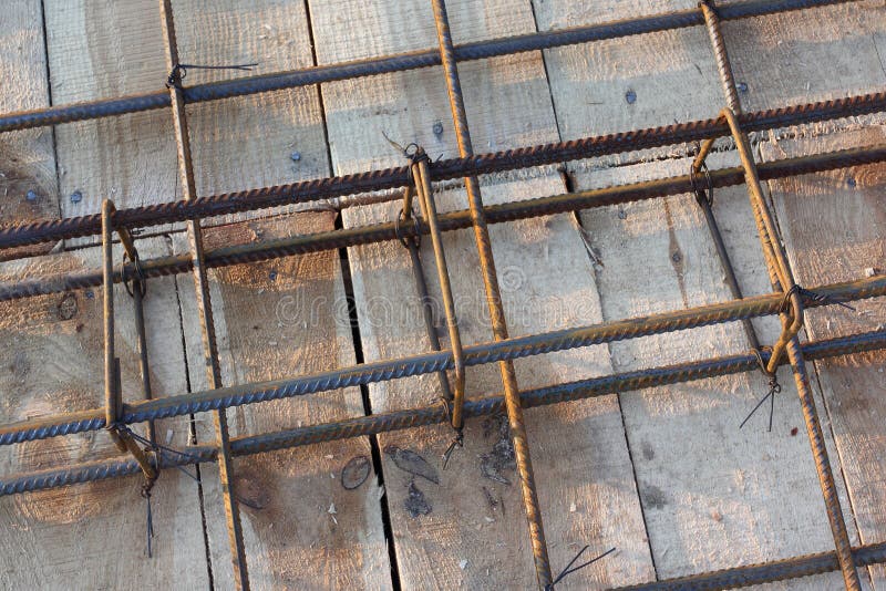 Slab reinforcement stock photo. Image of housing, bind - 43479476