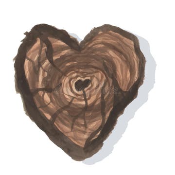 Slab Tree Vector Illustration Hand Drawing Stock Vector - Illustration ...