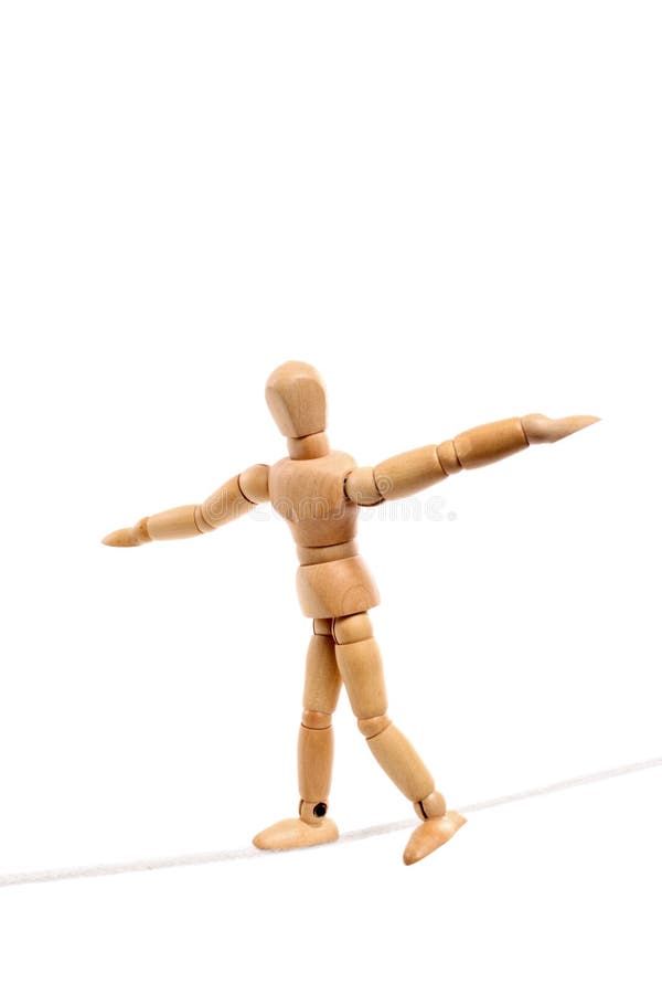 Slacklining stock photo. Image of slacklining, doll, people - 33719190