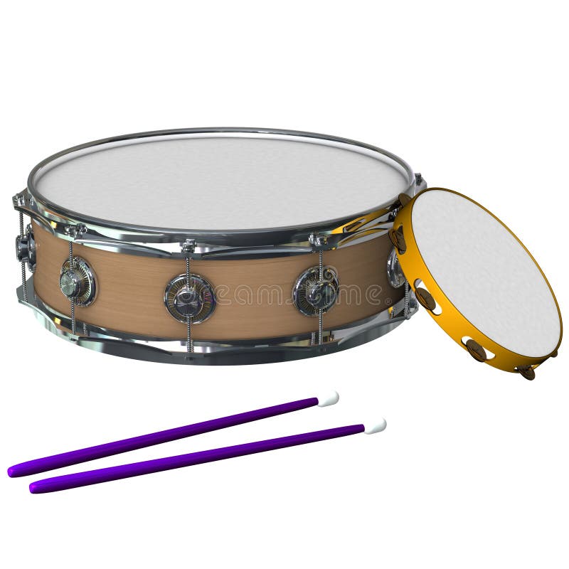 Slaginstrumenten stock illustratie. Illustration of trommels - 25498223