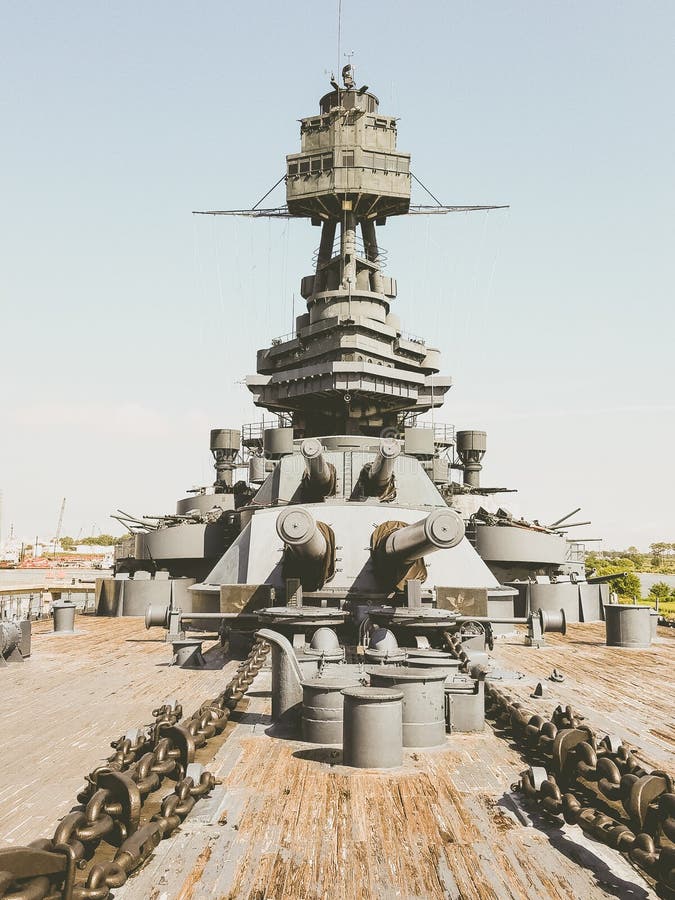 Slagschip Texas USS Texas &BB-35& Stock Foto - Image of radar, toerist ...