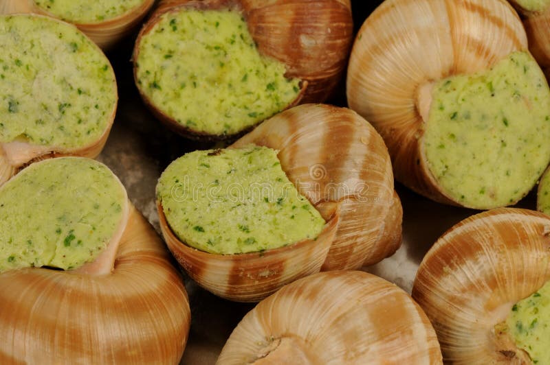 Slakken stock afbeelding. Image of gastronomisch, toerisme - 17394601