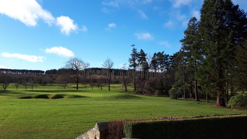 Slaley Hall Golf Course stock image. Image of hall, golf - 138550207