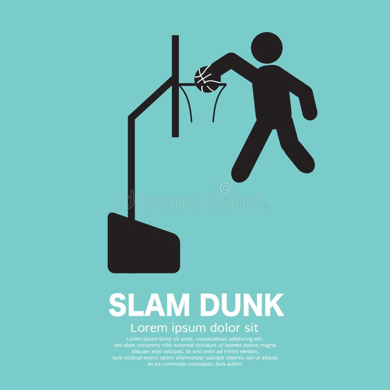 DUNK Icon Vector Sign and Symbol Isolated on White Background, DUNK ...