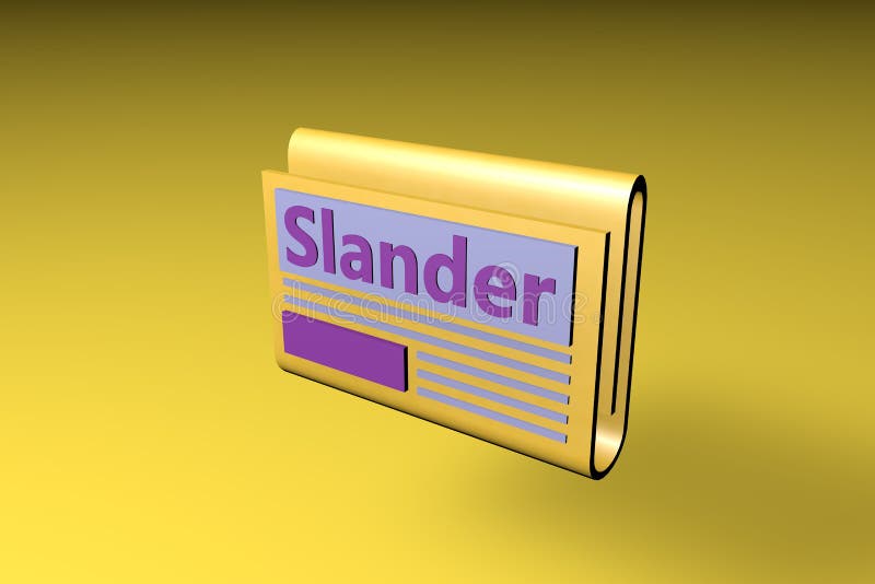 Slander Stock Illustrations – 686 Slander Stock Illustrations, Vectors ...