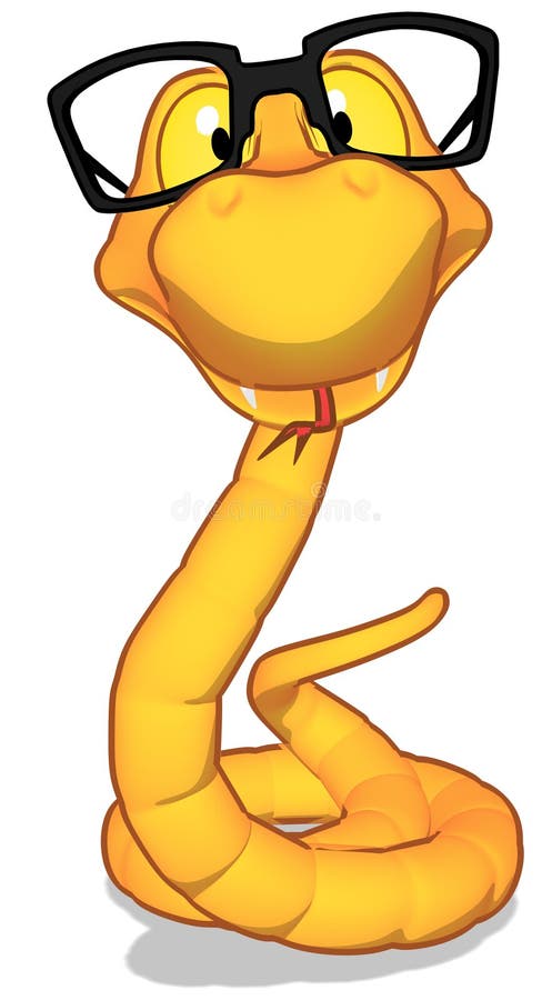 Slang stock illustratie. Illustration of dier, giftig - 24489491