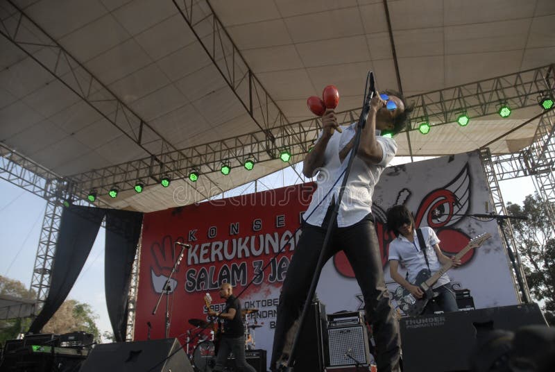 Slank rock band editorial stock image. Image of slank - 52546029