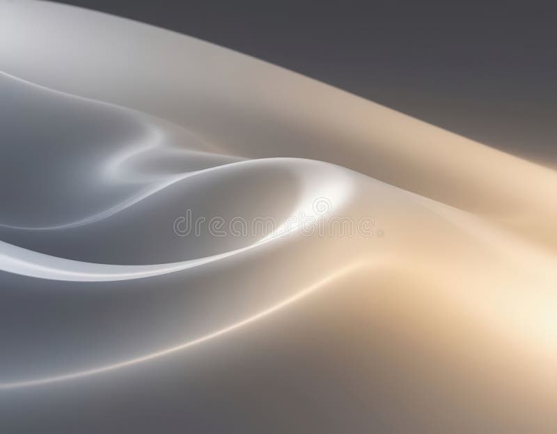 A Slanted Beam of Light Gliding Across a Liquid Abstract Form. Stock ...