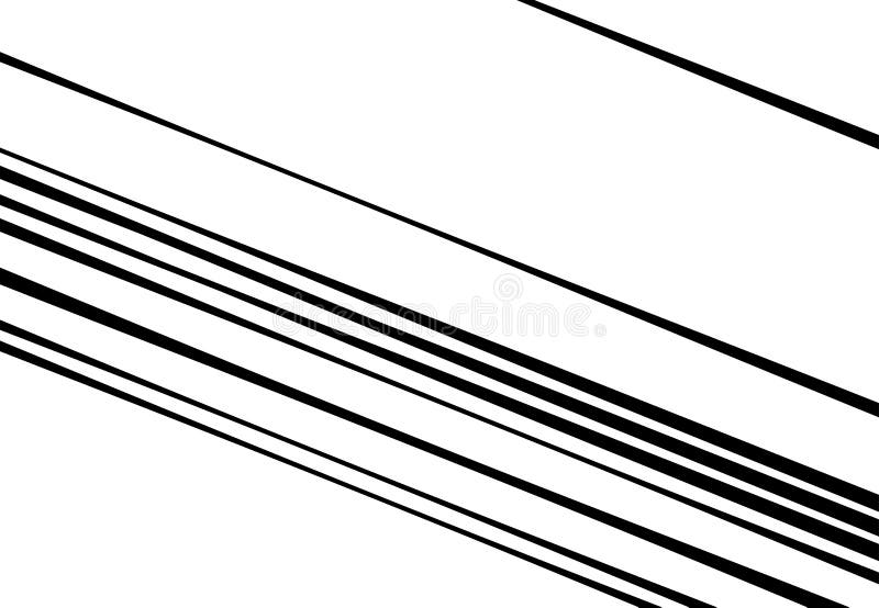 Slanted, Oblique Dynamic Lines Illustration Stock Vector - Illustration ...