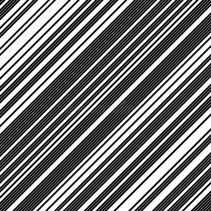Slanting Pattern with Black and White Lines, Modern Stylish Image ...