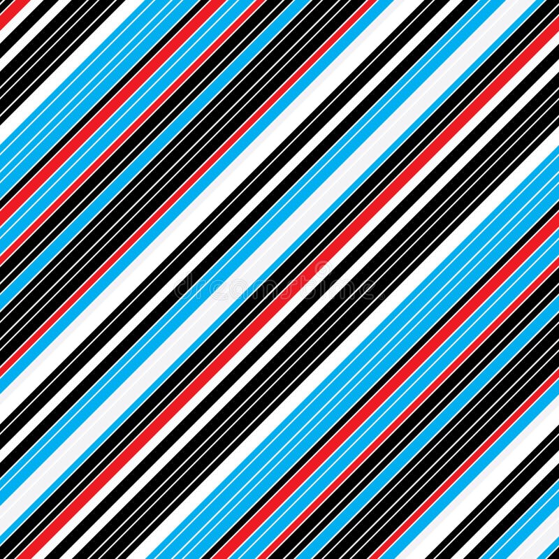 Slanting Color Stripes Pattern Vector and Contour, Modern Stylish Image ...