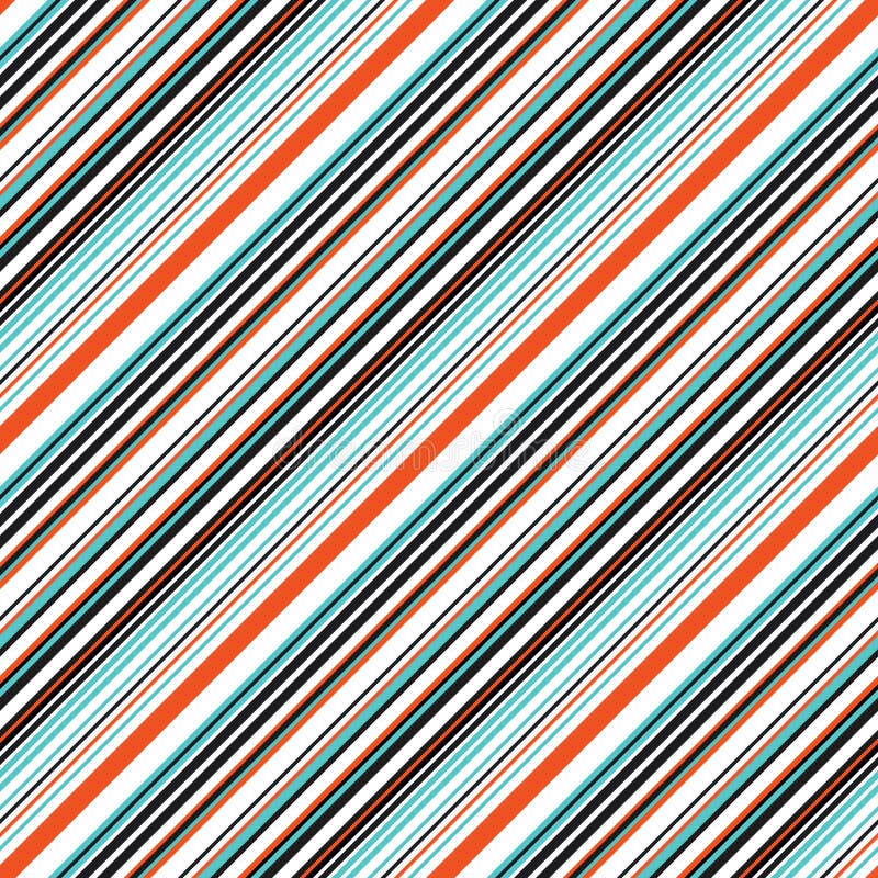 Slanting Color Stripes Pattern Vector, Modern Stylish Image. Stock ...