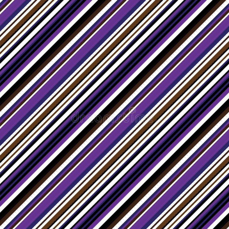 Slanting Color Stripes Seamless Pattern Vector, Modern Stylish Image ...