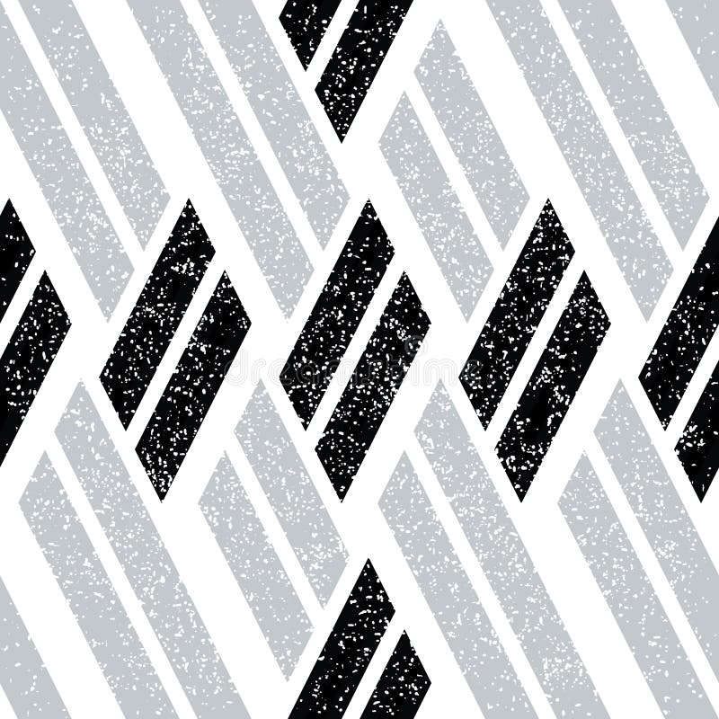 2690 Slanting Pattern with Black and Silver Gray Lines, Modern Stylish ...