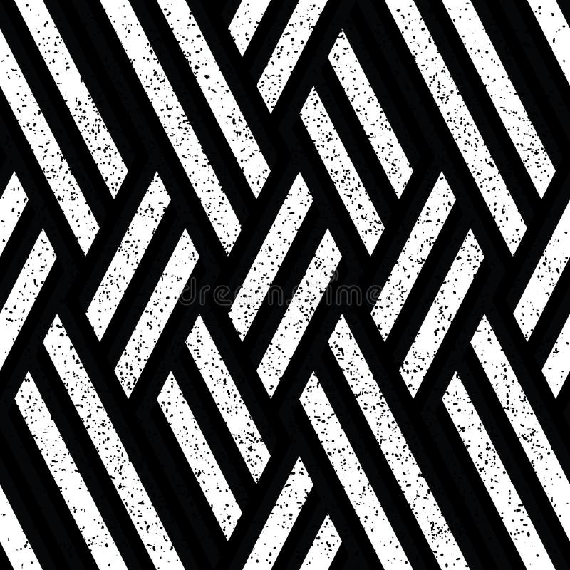 3010 Slanting Pattern with Black and White Lines, Modern Stylish Image ...