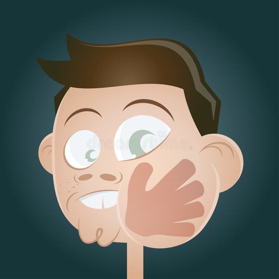 Face Slap Cartoon Stock Illustrations – 48 Face Slap Cartoon Stock ...