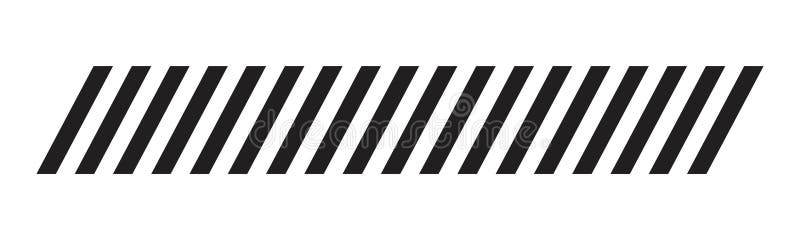 Slash Line Border, Diagonal Lines. Divider Strip Tilt Strip Geometric ...