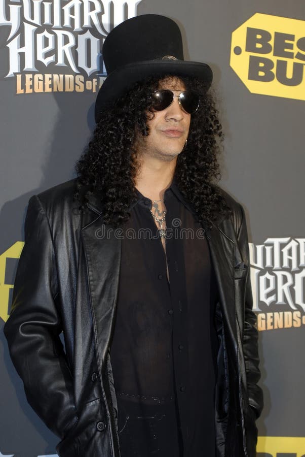 Slash on the red carpet editorial photo. Image of guitarist - 9088886