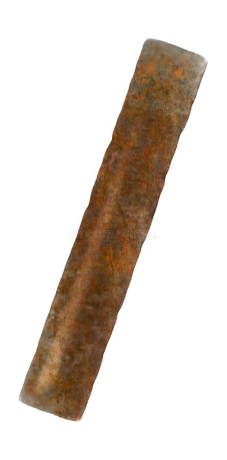 Slash Symbol Chocolate Font with Cream on Top Stock Illustration ...