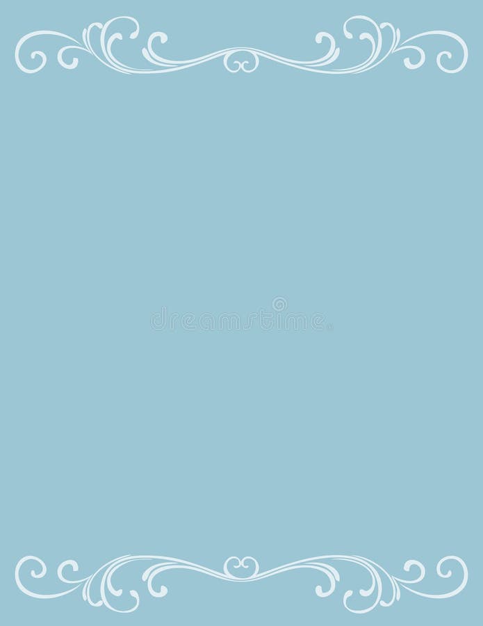 Owl Blue Scroll 06 stock vector. Illustration of vector - 198990076