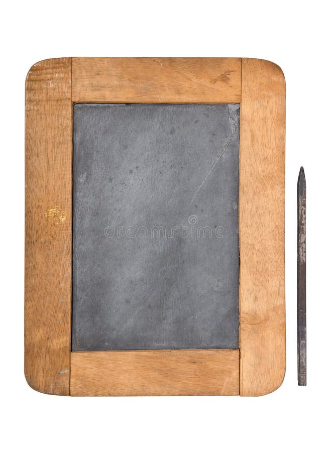 Slate and pencil stock image. Image of chalkboard, black - 14868451