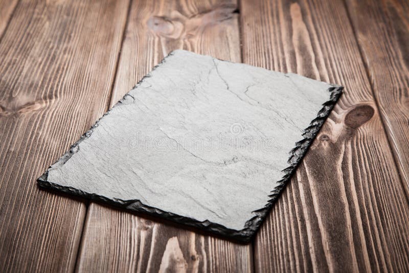 Slate board on wood stock photo. Image of shelves, surface - 65679034