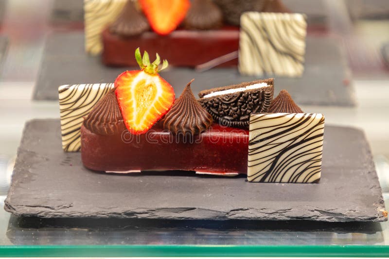 Slate Cake stock photo. Image of slate, food, filling - 196346976