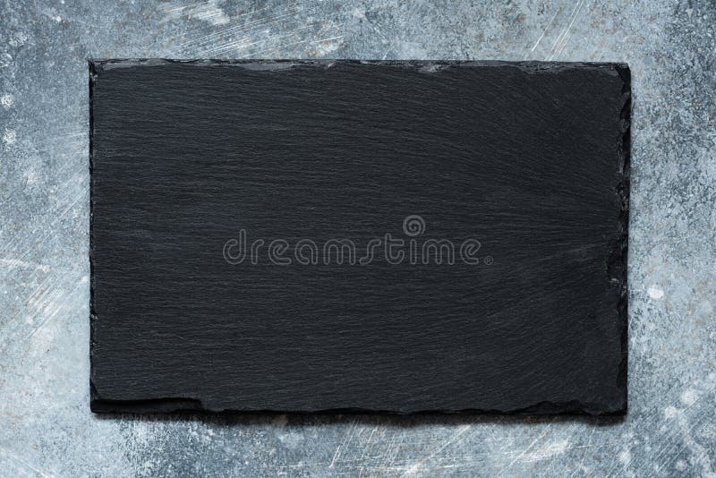 Slate on Concrete Background with Copy Space for Text Stock Photo ...