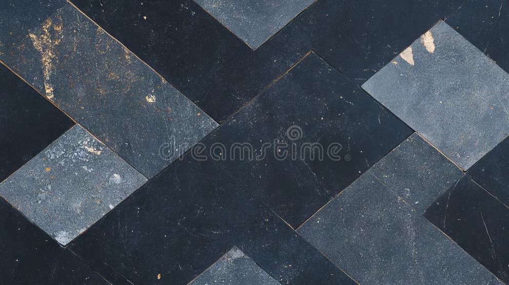 Slate Effect Square Ceramic Tile Texture with Geometric Patterns for ...