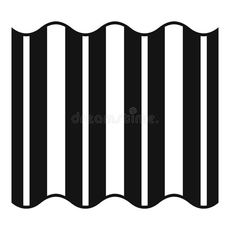 Slate icon, simple style stock vector. Illustration of ceramic - 96336121