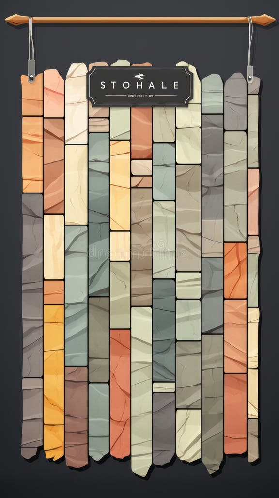 Slate Material Structure Background Stock Illustration - Illustration ...