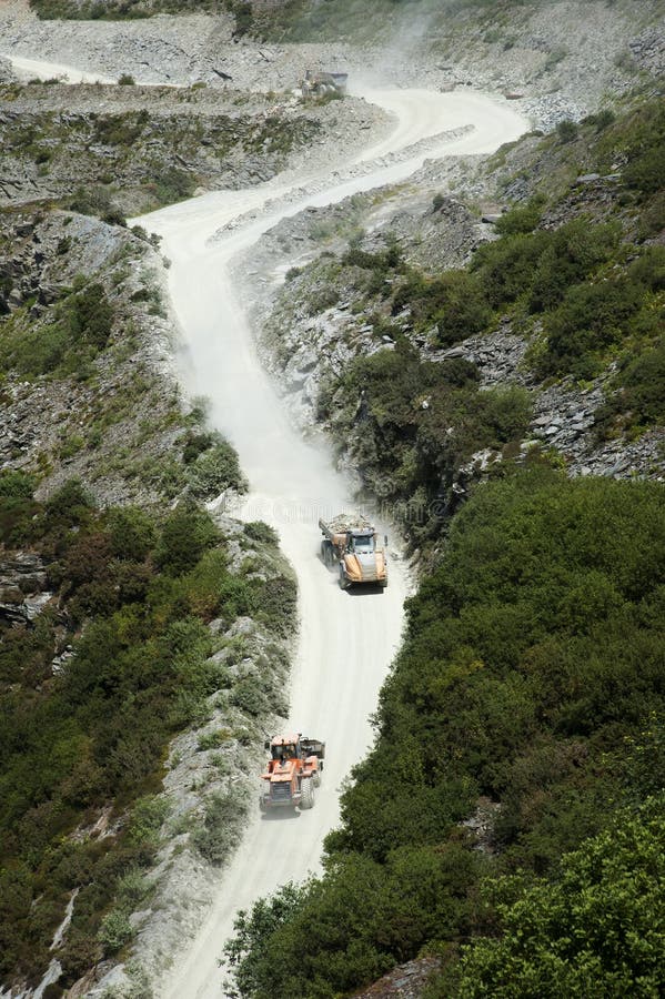 Slate Quarrying Cornwall UK Stock Image - Image of quarrying ...