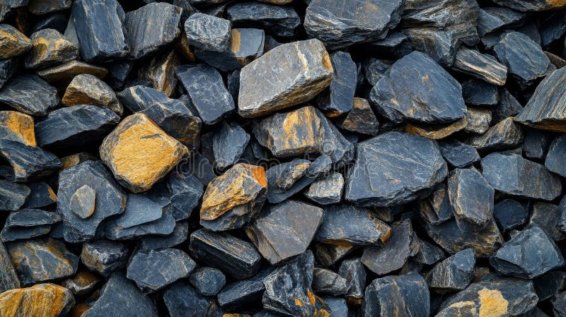 Slate Rocks with a Textured Surface, Ideal for Natural Design and ...